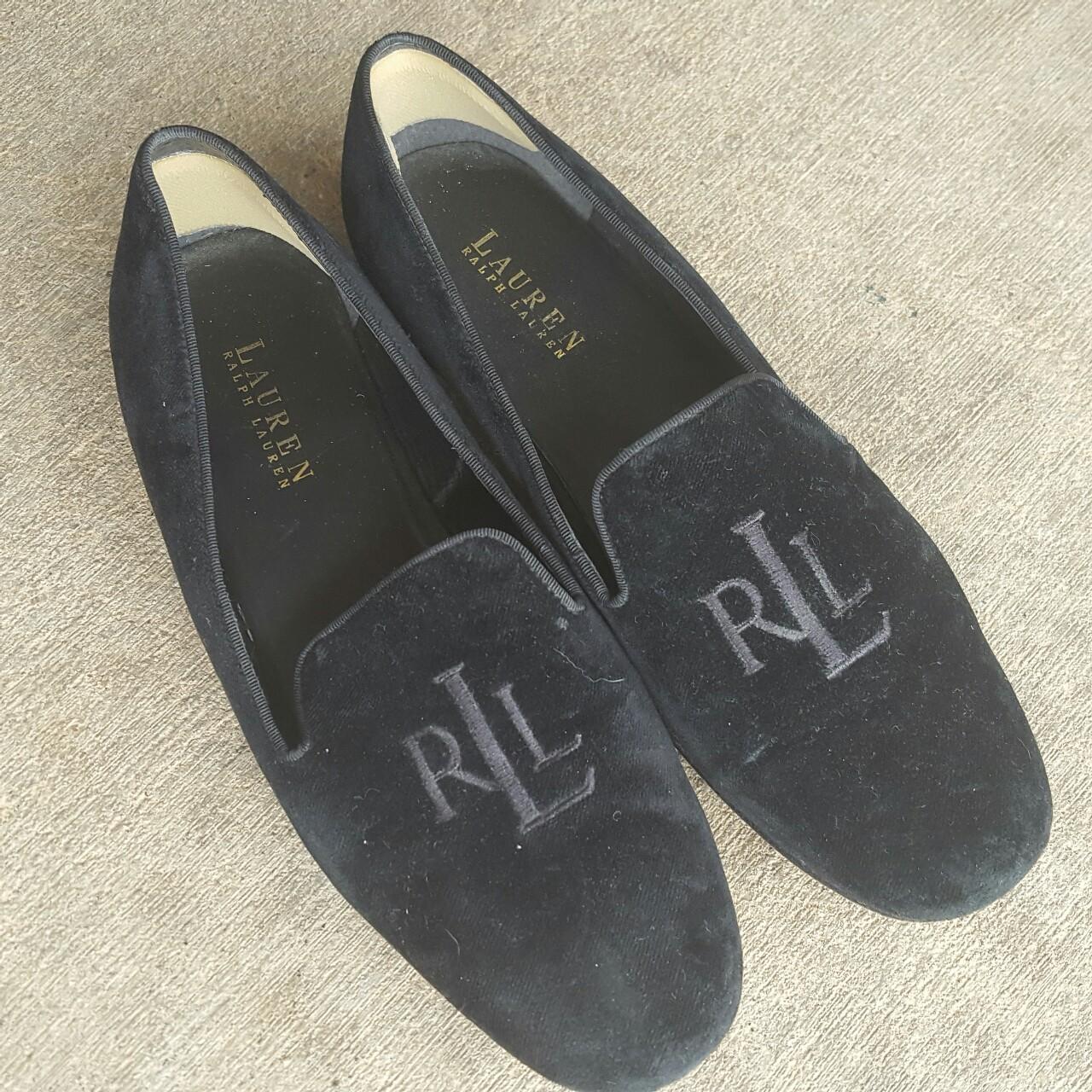 RLL by Ralph Lauren BROOKE women sz 8.5 Suede Black... - Depop