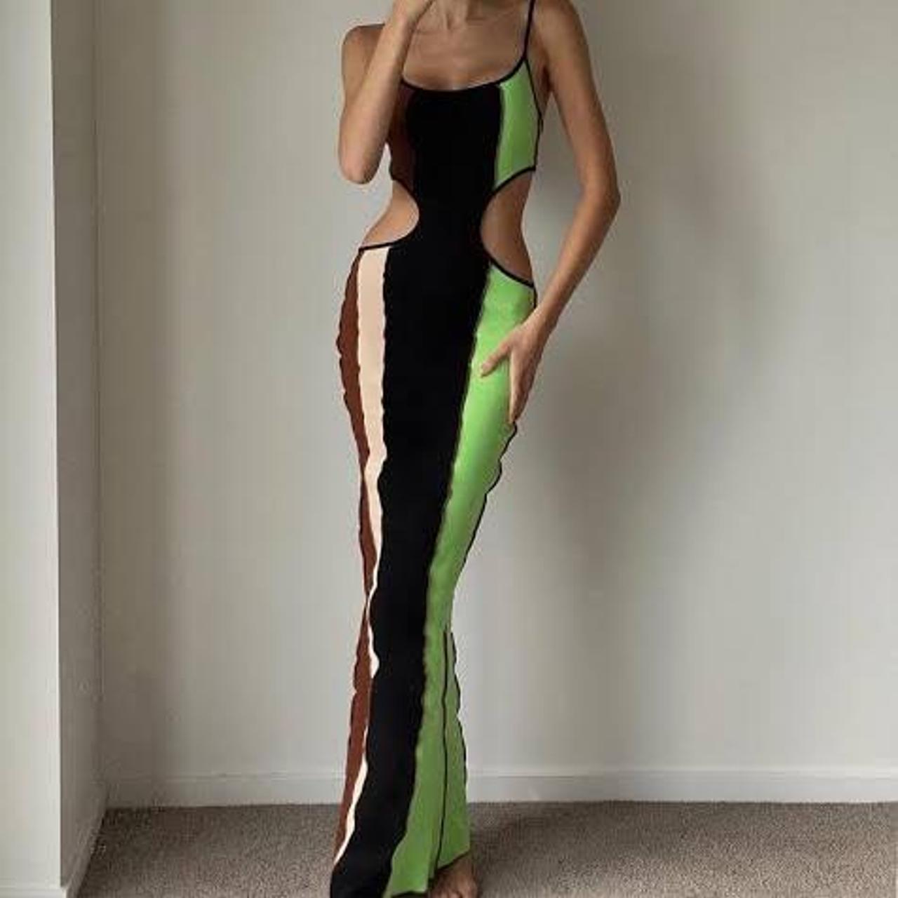 Jagger and Stone The Zoe Patchwork Maxi. Size 10.... - Depop