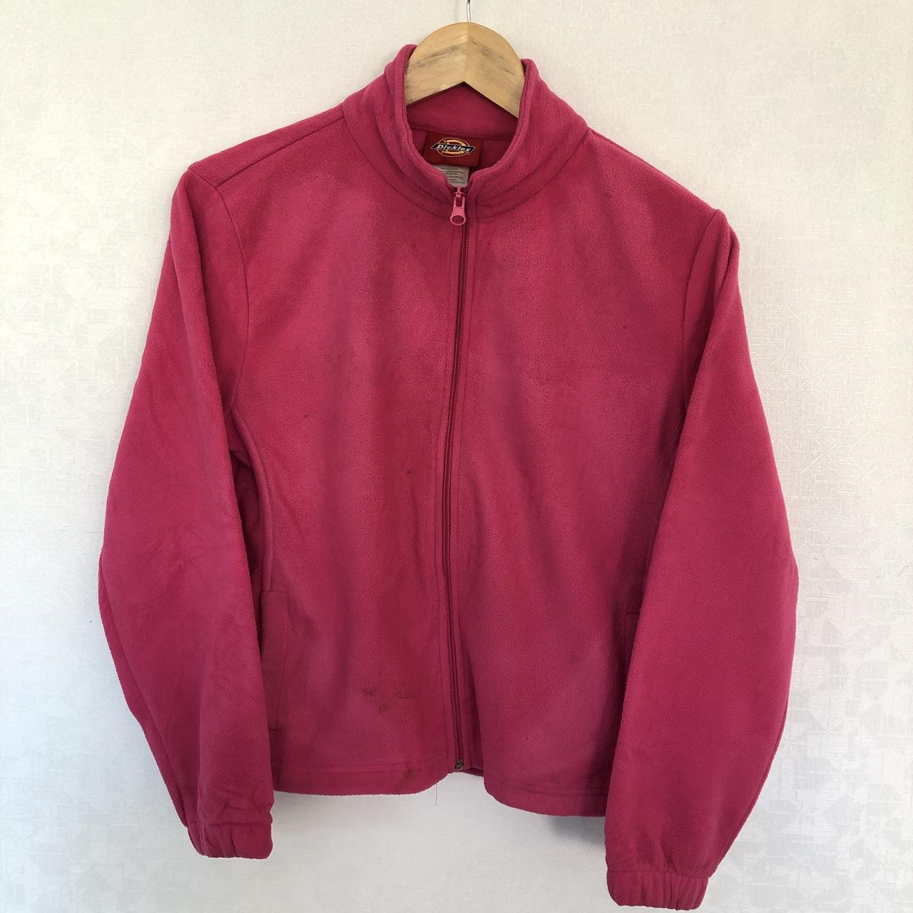 Vintage Womens Dickies Fleece Pink Size Depop