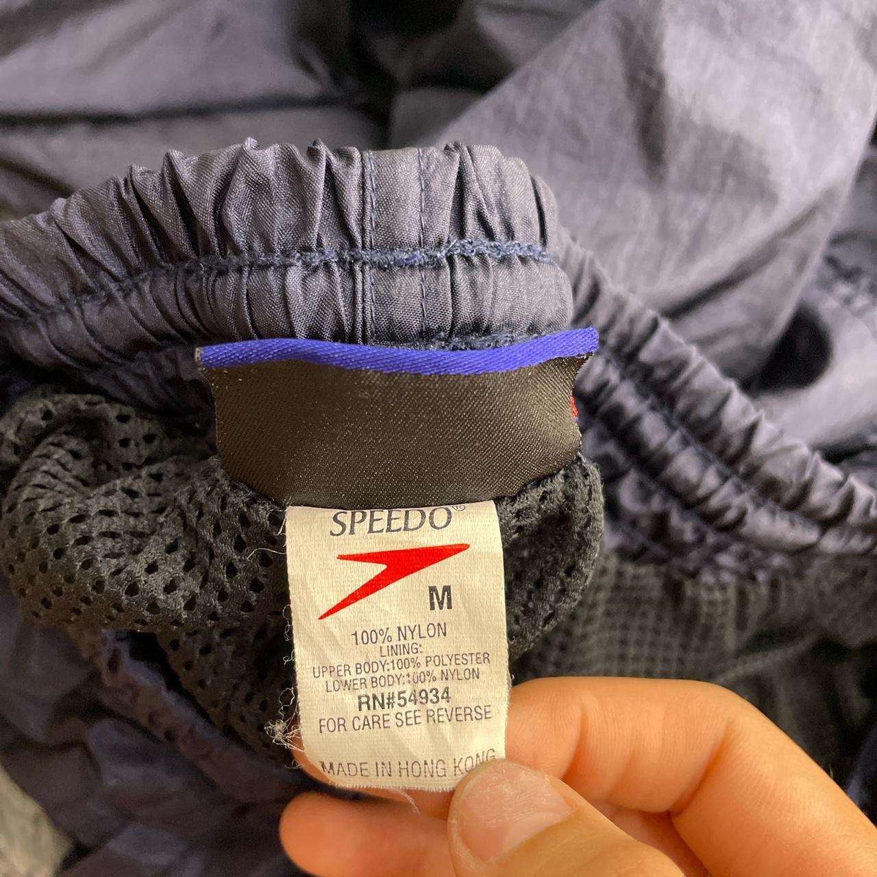 vintage speedo track pants size medium! - Depop