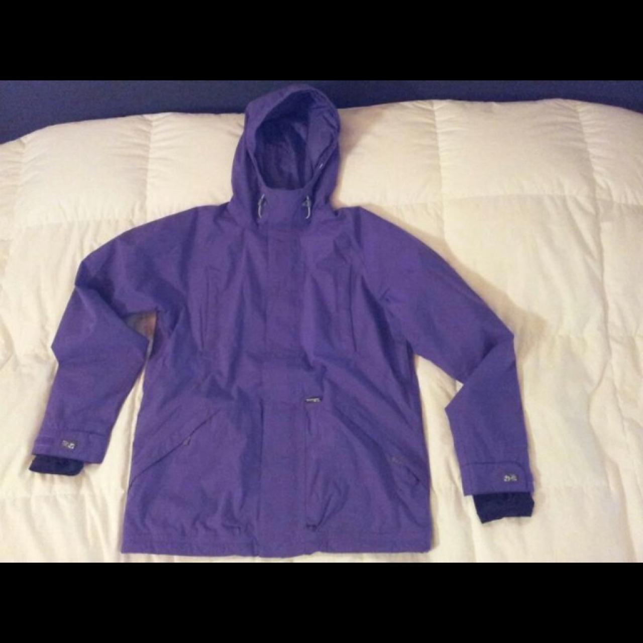 Bellissimo completo BURTON viola e marrone. Giacca... - Depop