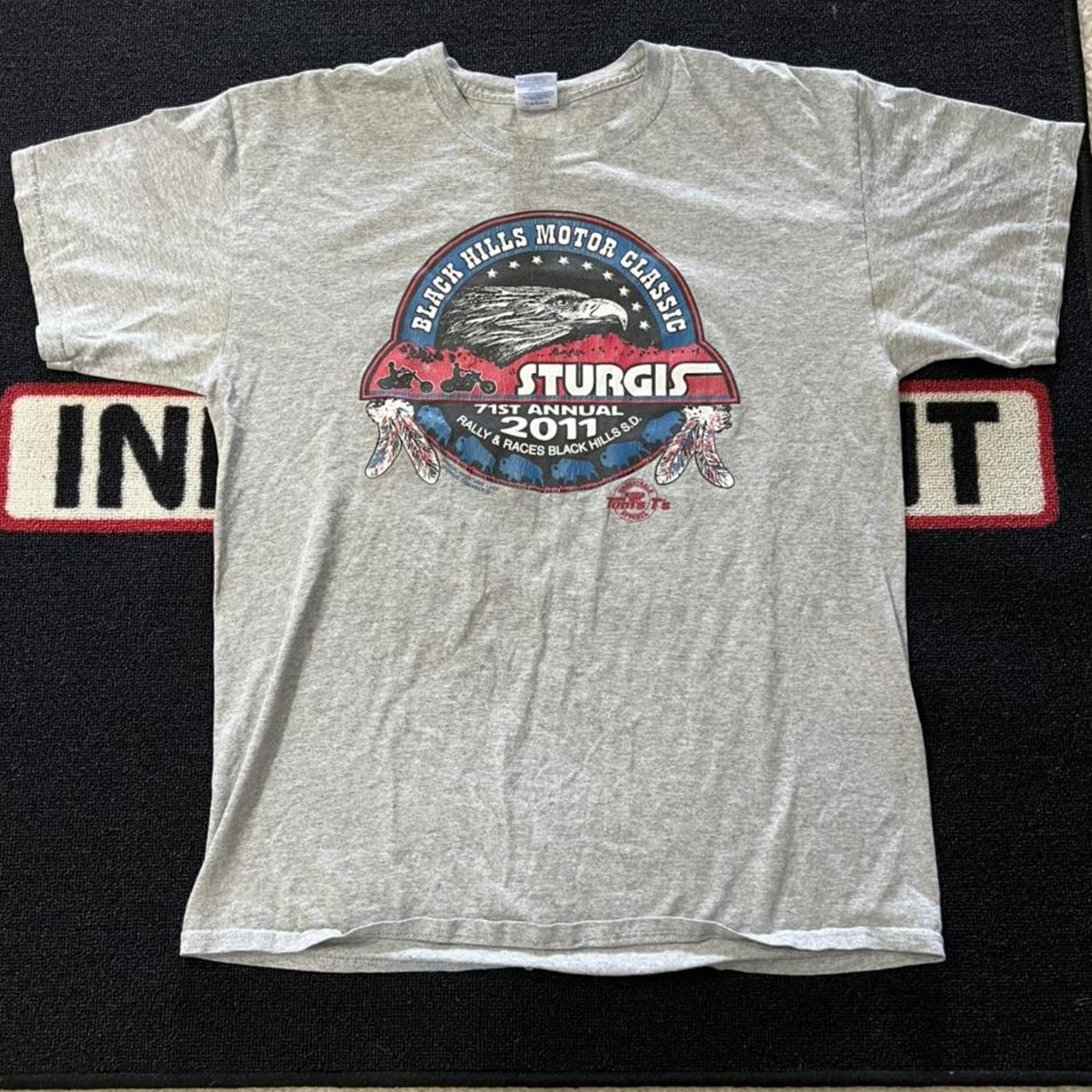 Sturgis Black Hills Rally 71 Anniversary Motorcycle... - Depop