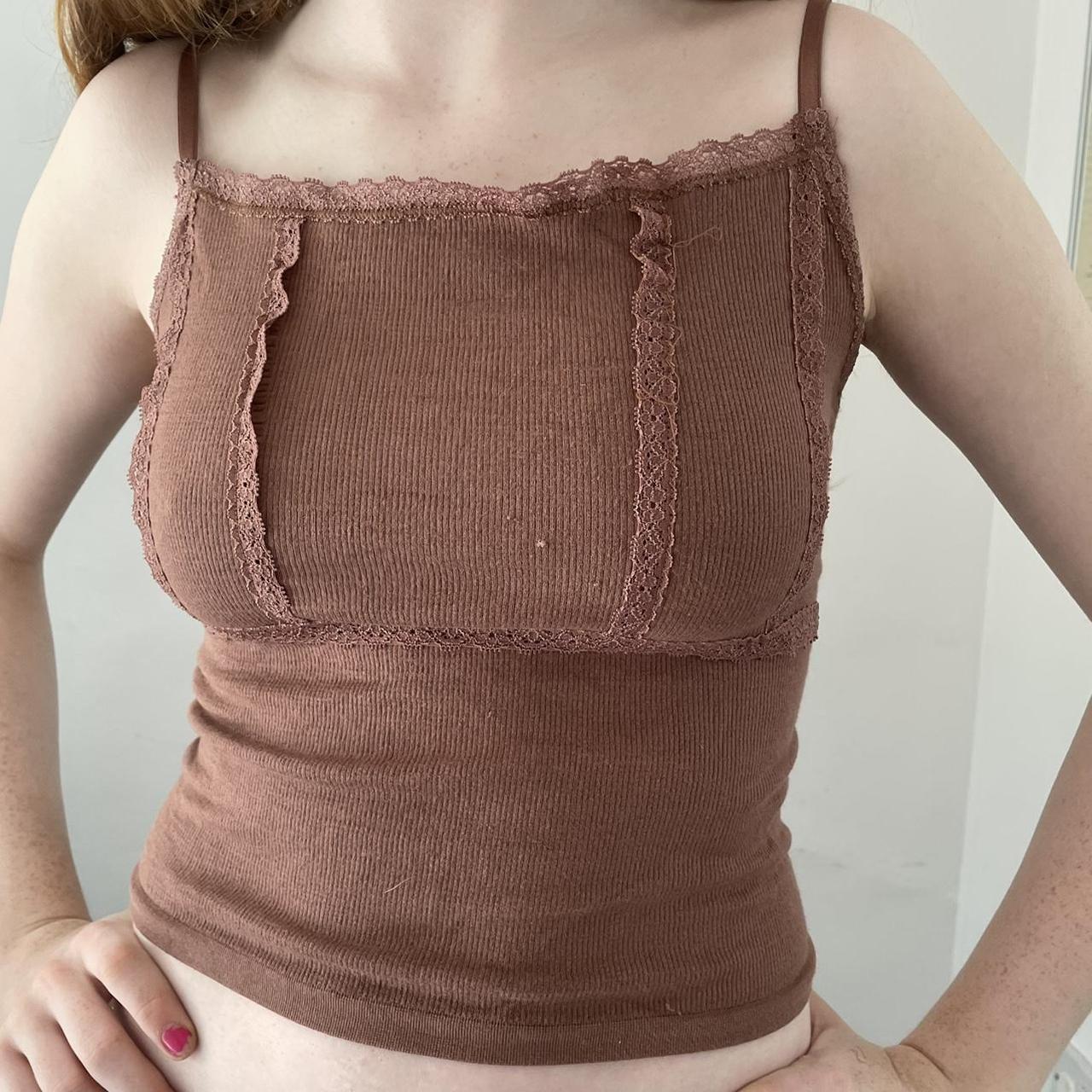 Super cool brown urban outfitters cami. The perfect... - Depop