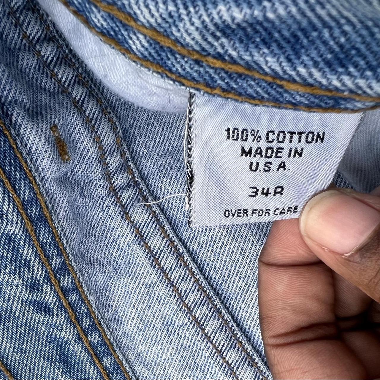 vintage 90s structure jeans wear straight leg denim... - Depop