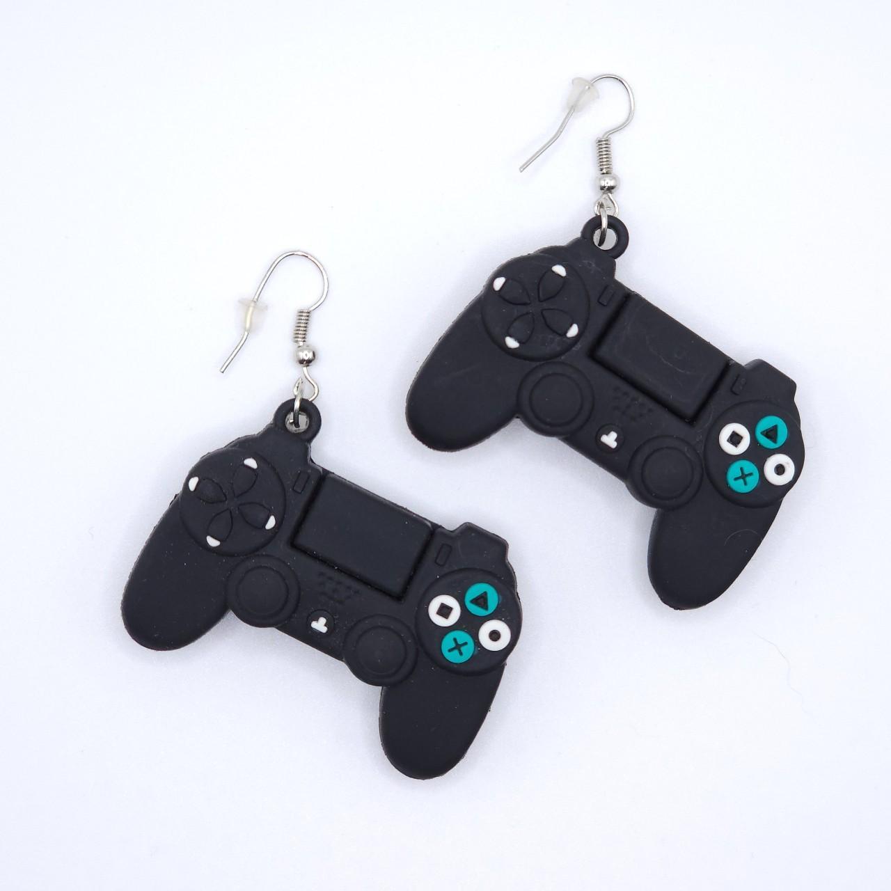 Game Controller Drop Earrings Playstation... - Depop