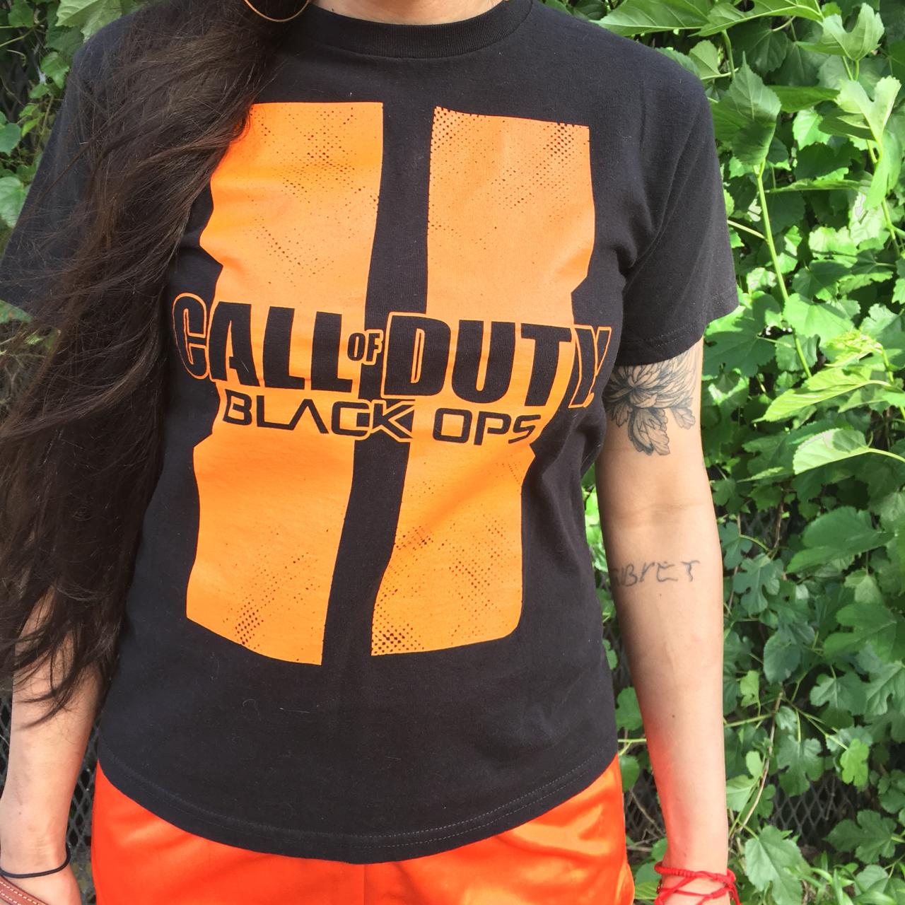 Call of Duty Black Ops t shirt little boys size L... - Depop