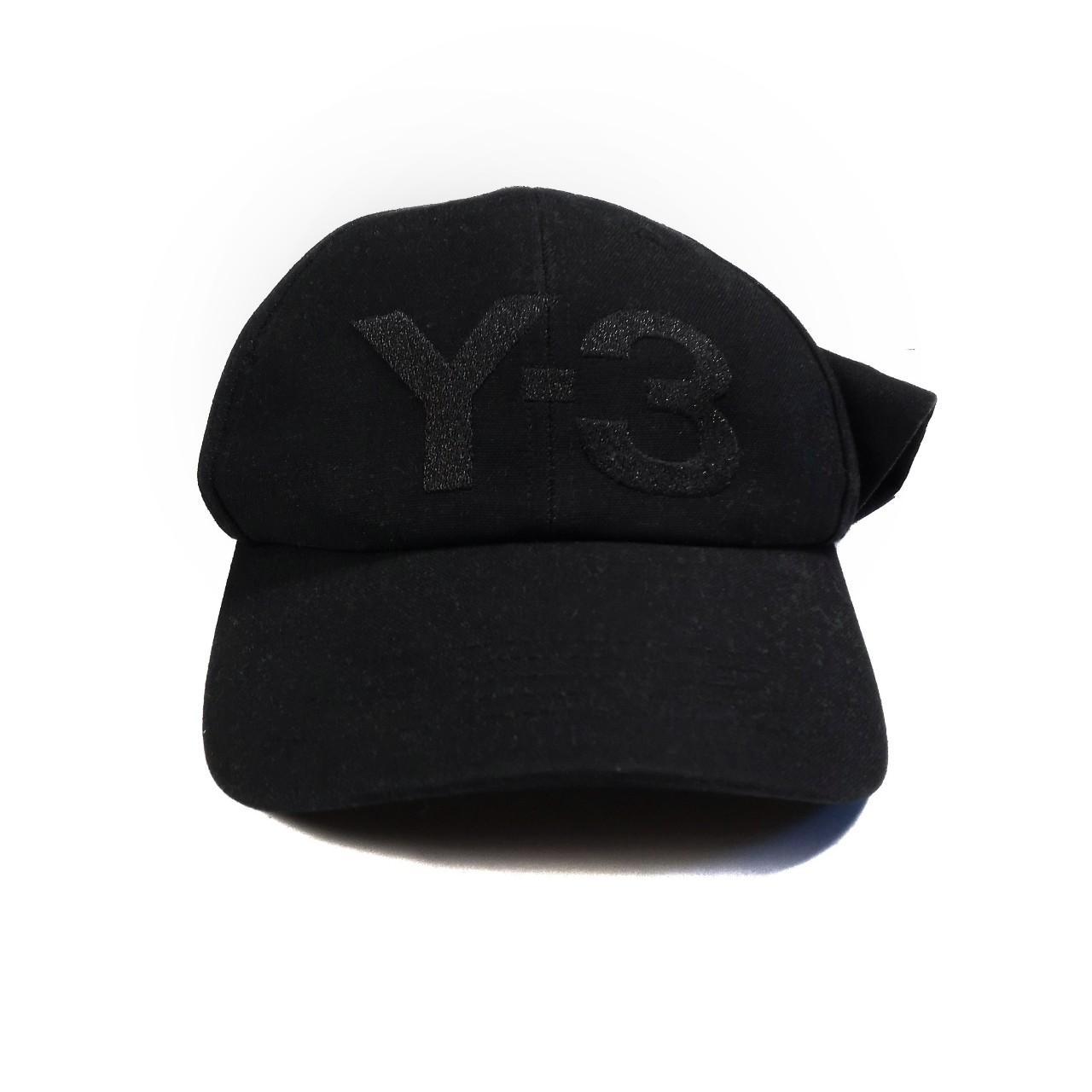 Adidas y3 cap black by yohji jamamoto Good... - Depop