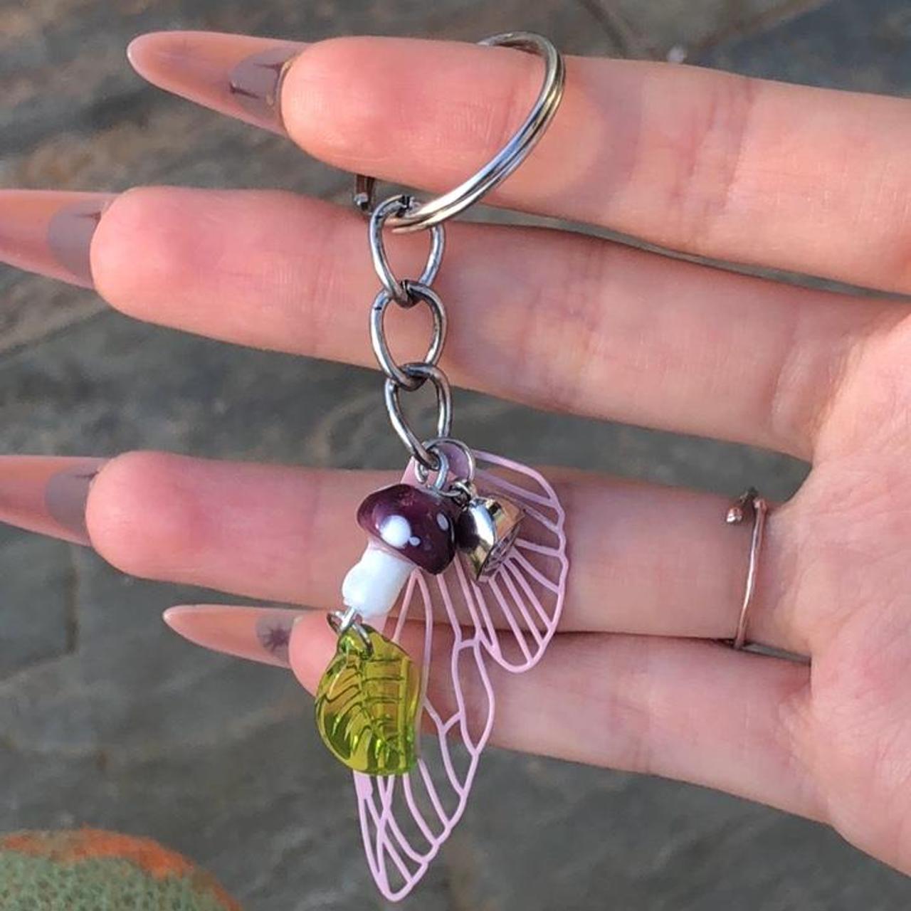 Matching fairy keychains🧚🏼‍♀️🤍 Magnet... - Depop