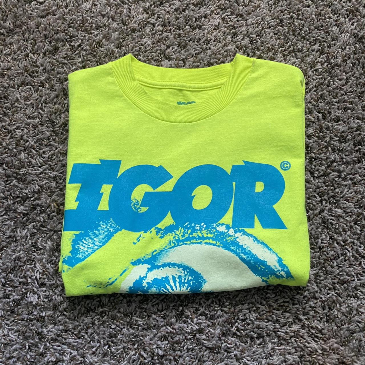 Igor merch bought in concert 10/07/19 worn twice... - Depop