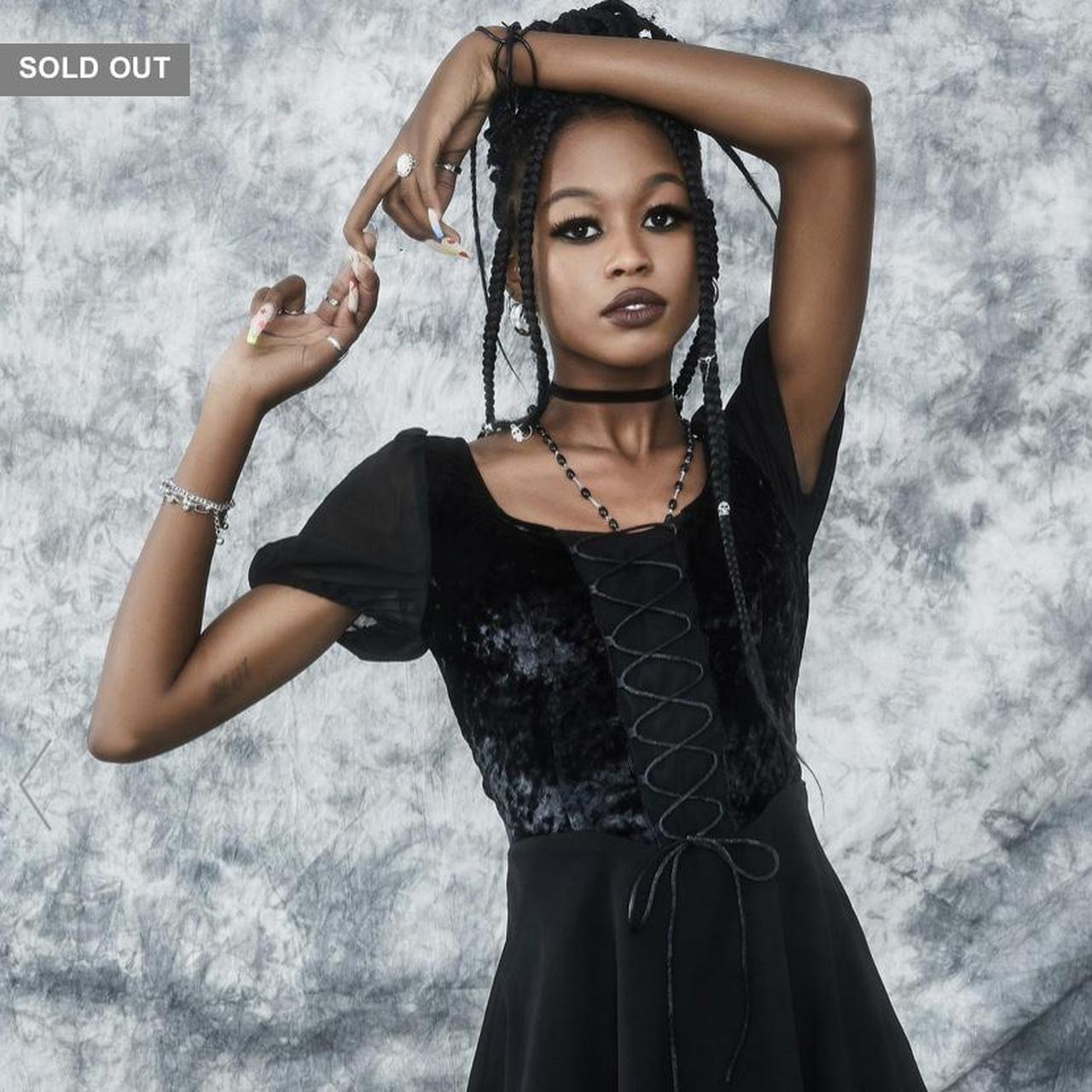 Sold out delias dress !! Delias by dollskill gothic... - Depop