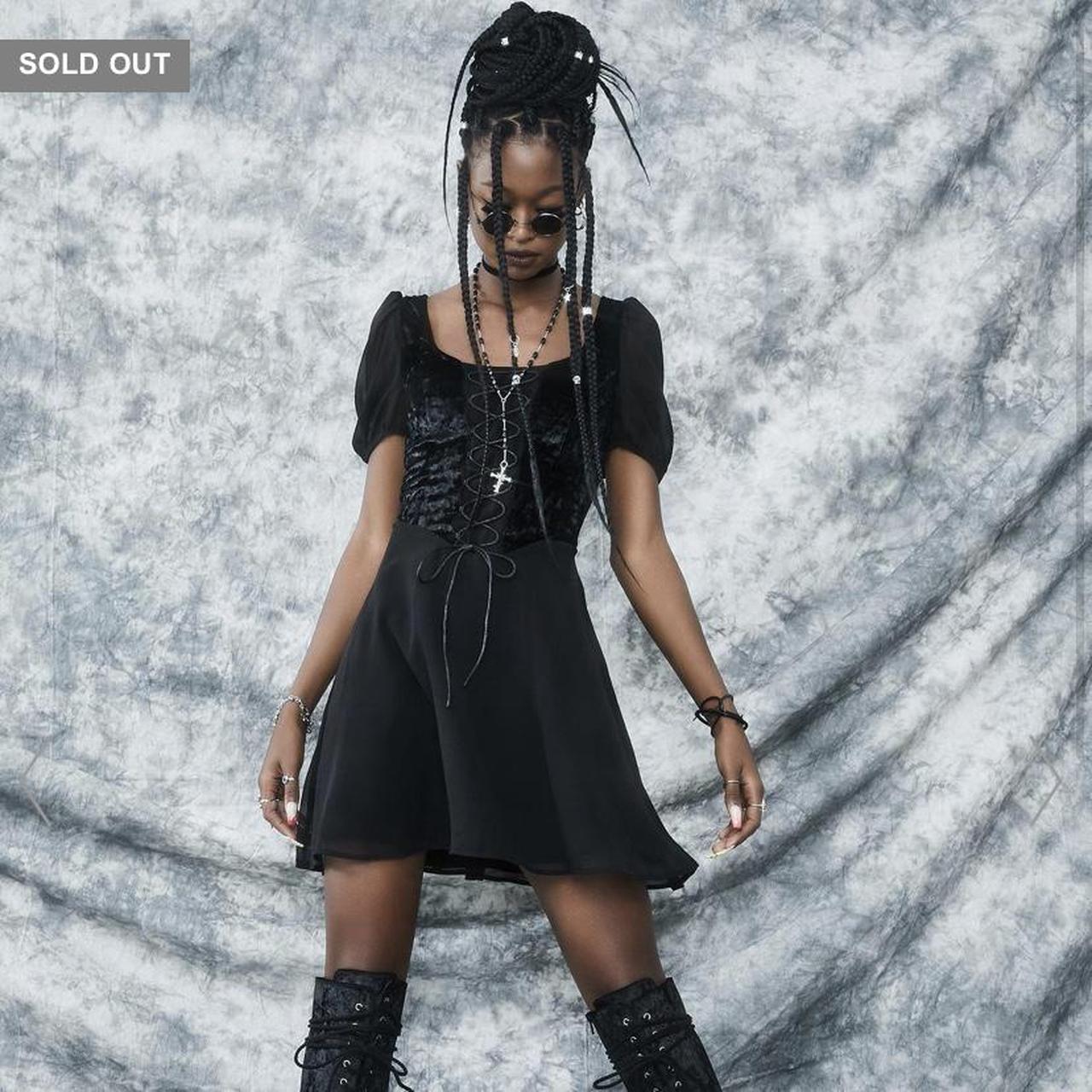 Sold out delias dress !! Delias by dollskill gothic... - Depop