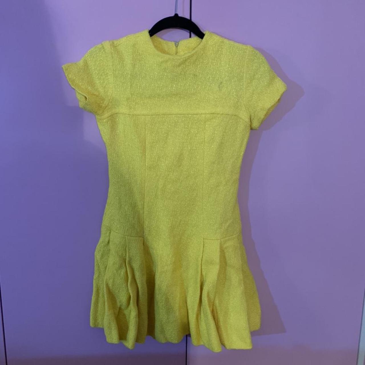 Amazing vintage 1960s yellow mini dress!! Such an... - Depop