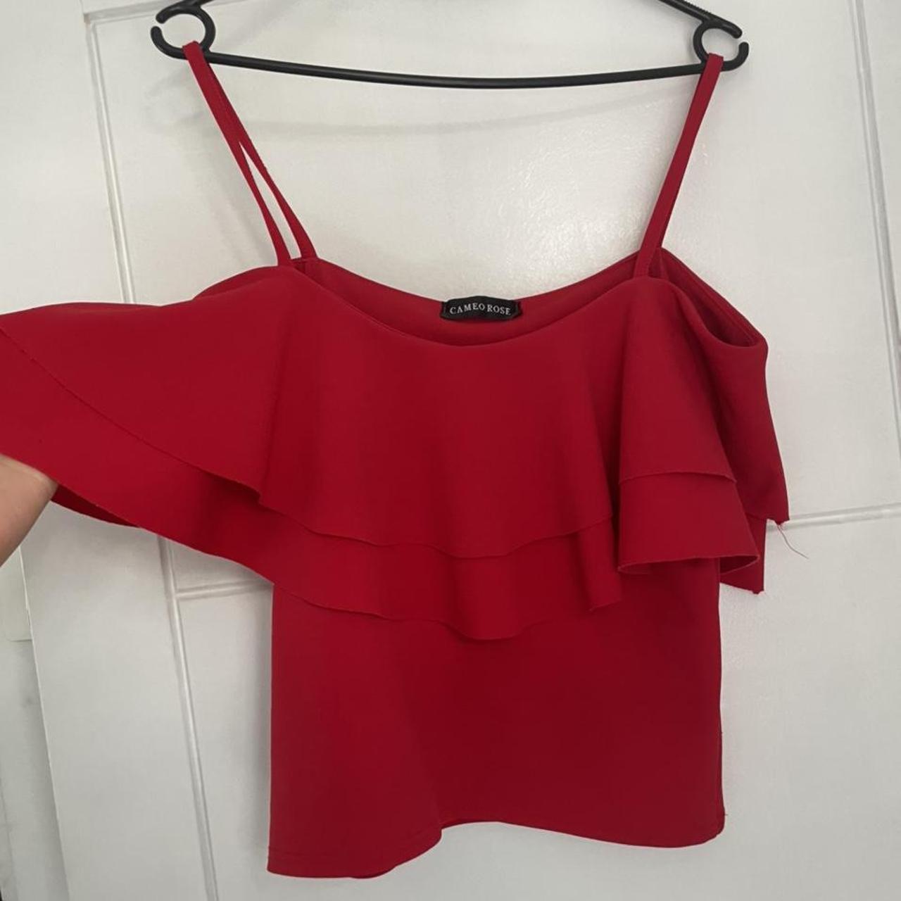 Women's Red Top | Depop