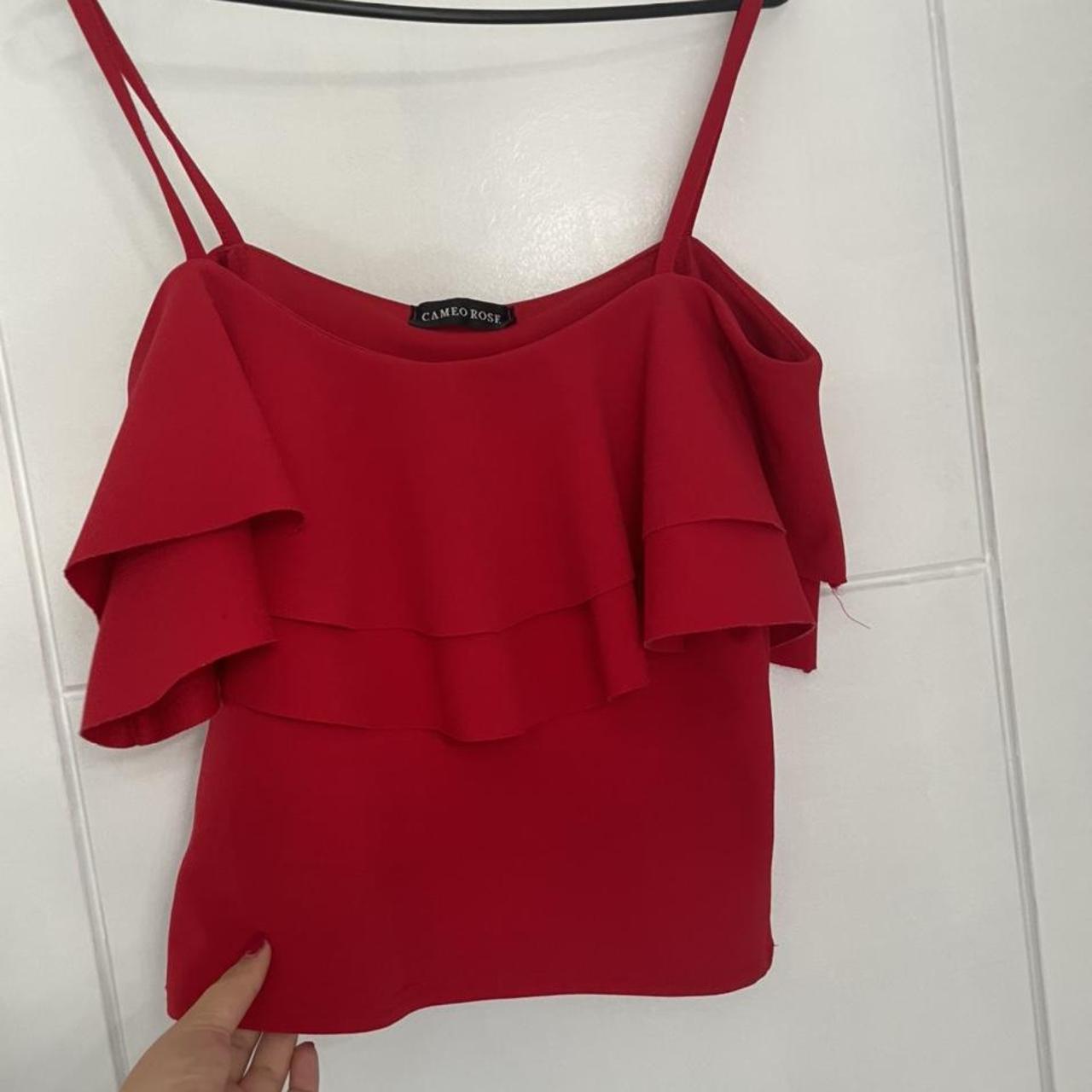 Women's Red Top | Depop