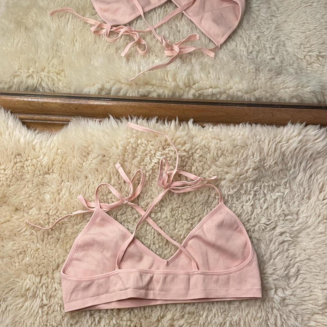 classic and cute bralette Very comfy super cute... - Depop