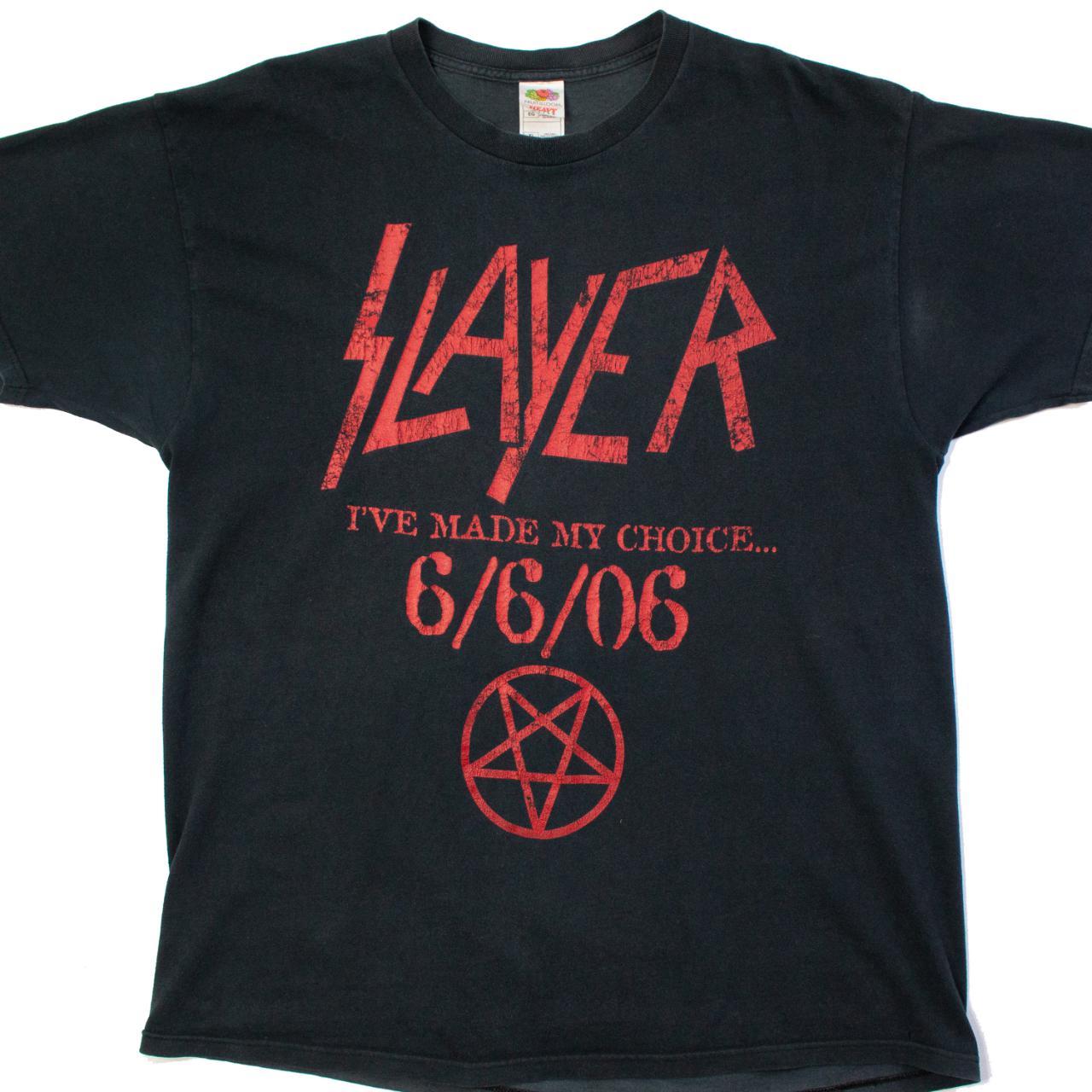 Vintage SLAYER - 6/6/06 Fan Club 2006 Limited... - Depop