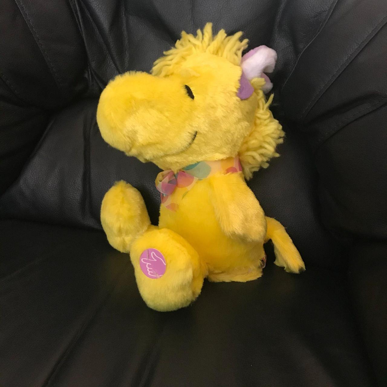 Peanuts Snoopy Woodstock Musical Yellow Bird Easter... - Depop