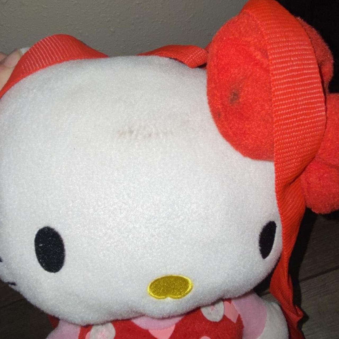 HELLO KITTY PLUSHIE BACKPACK perfect condition... - Depop