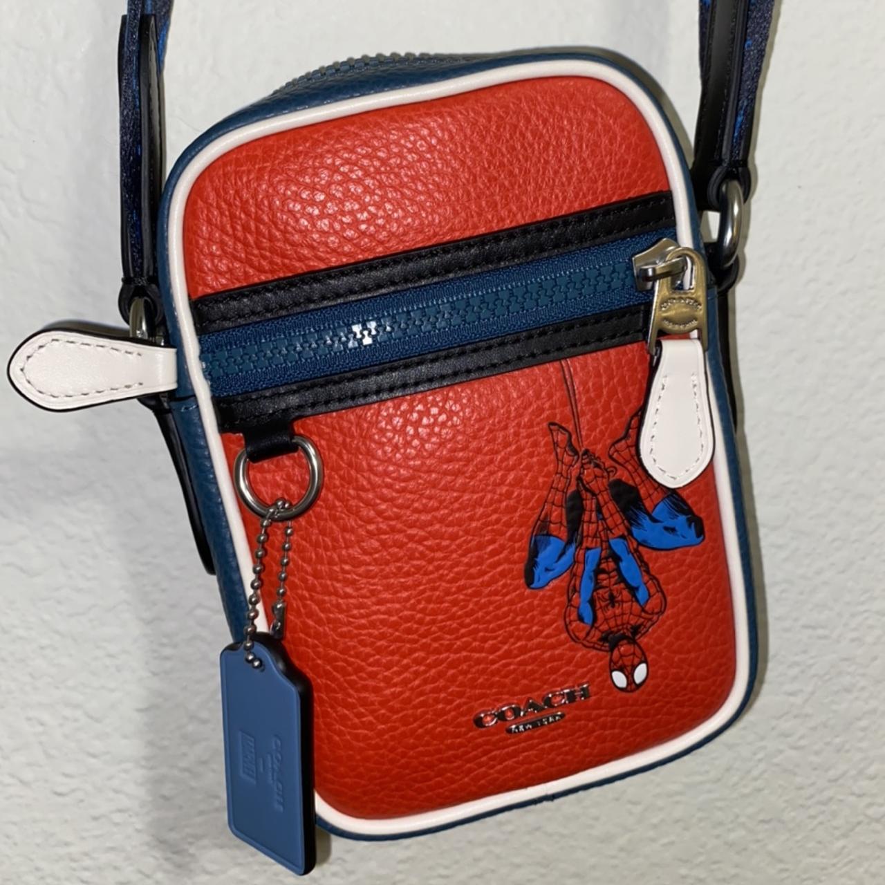 brand new coach x marvel spider-man crossbody bag!... - Depop