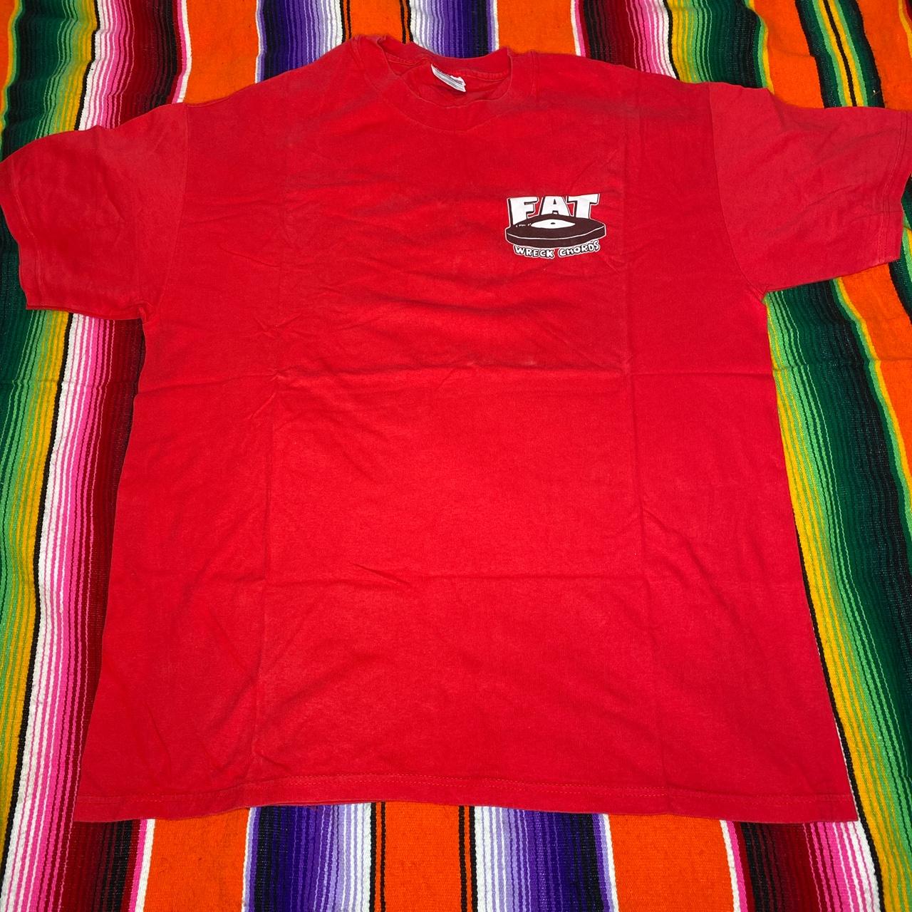 Fat wreck chords shirt in red size XL Excellent... - Depop
