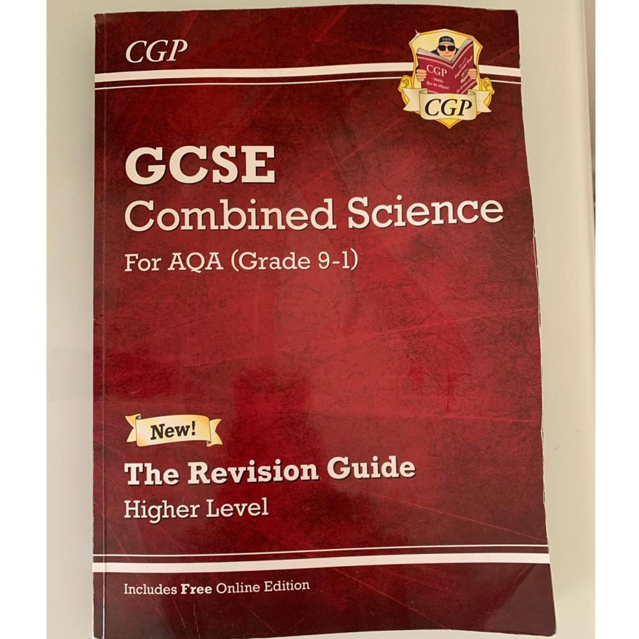 CGP GCSE combined science AQA Some curved corners... - Depop