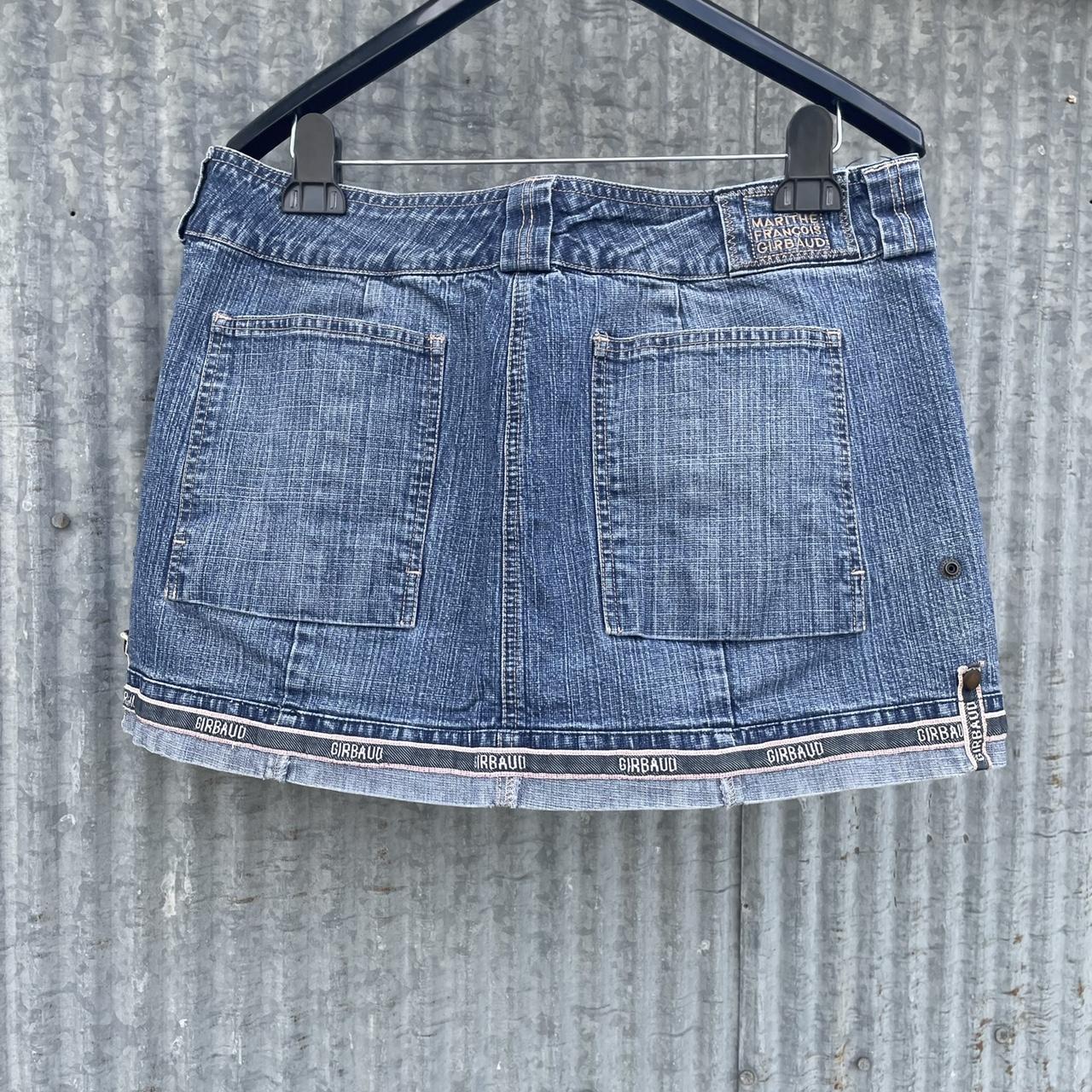 Girls of Dust Women's Blue Skirt | Depop