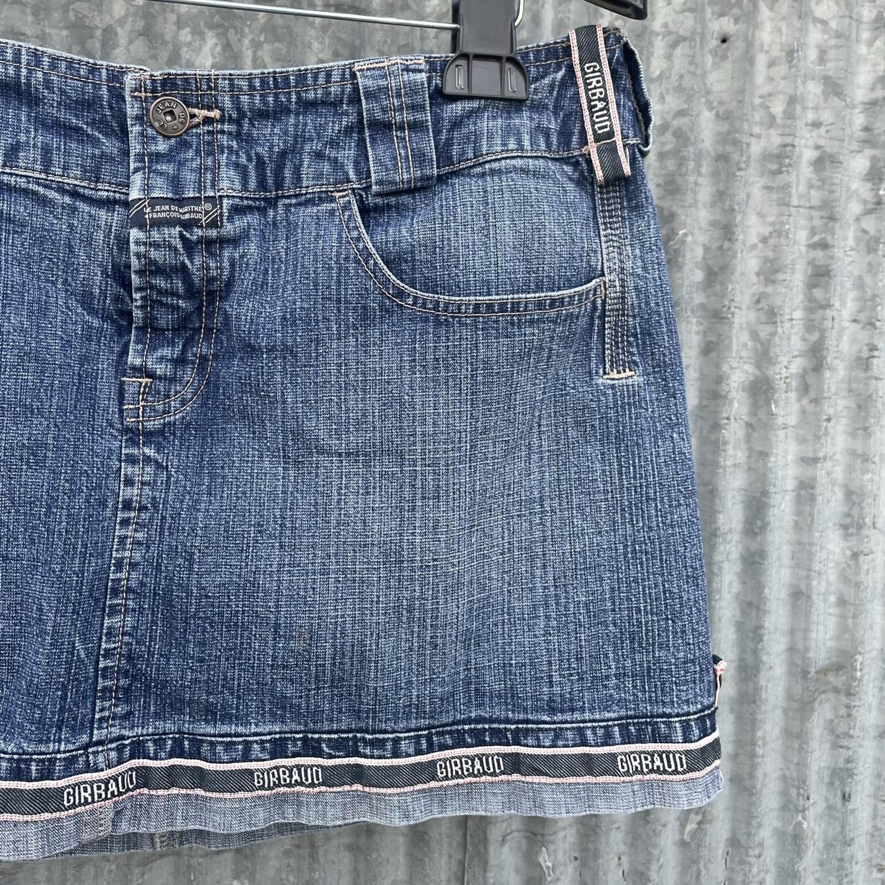 Girls of Dust Women's Blue Skirt | Depop