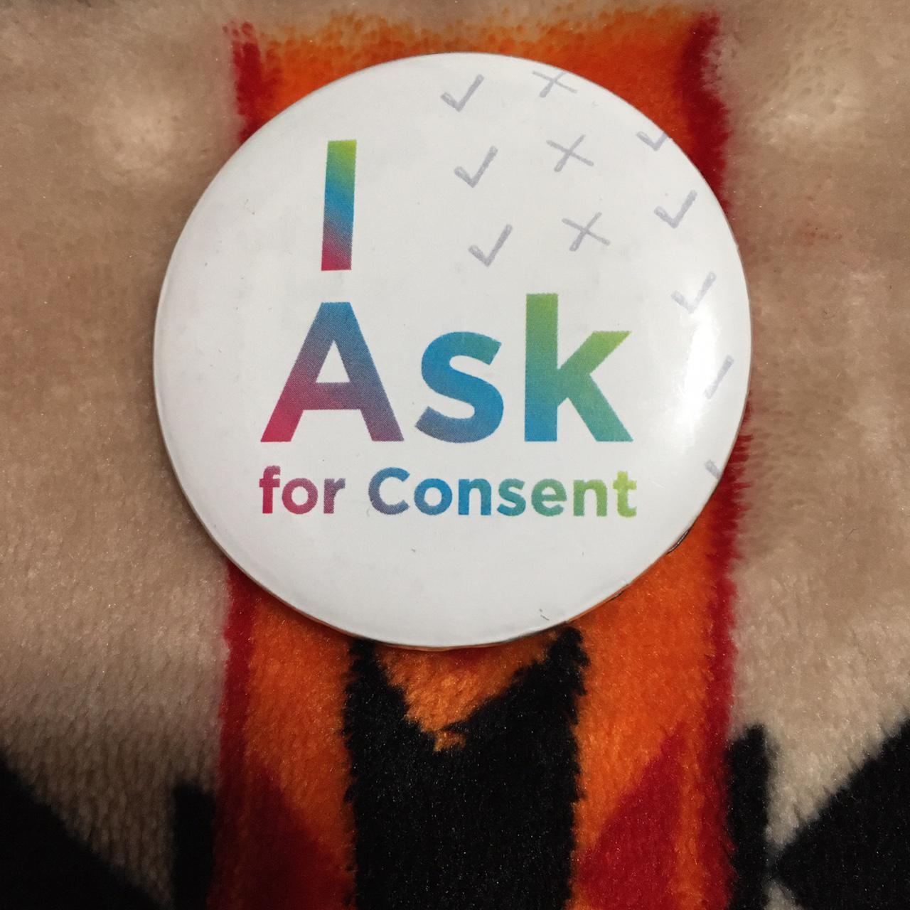 I ask for consent pin. - Depop