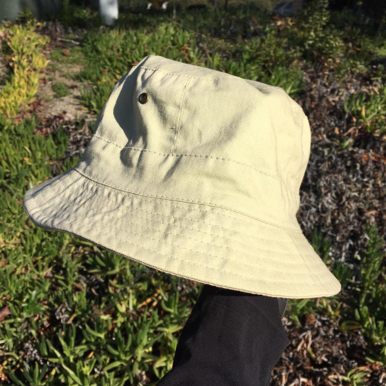 Tan bucket hat. This hat has been washed since... - Depop