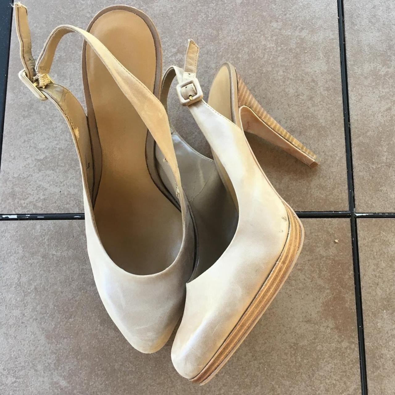 Jones New York Women's Cream Courts | Depop