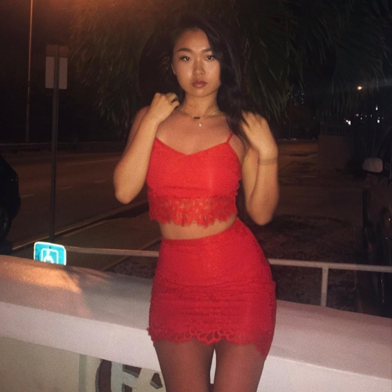 For love and lemons "tiki" two piece set, beautiful... - Depop