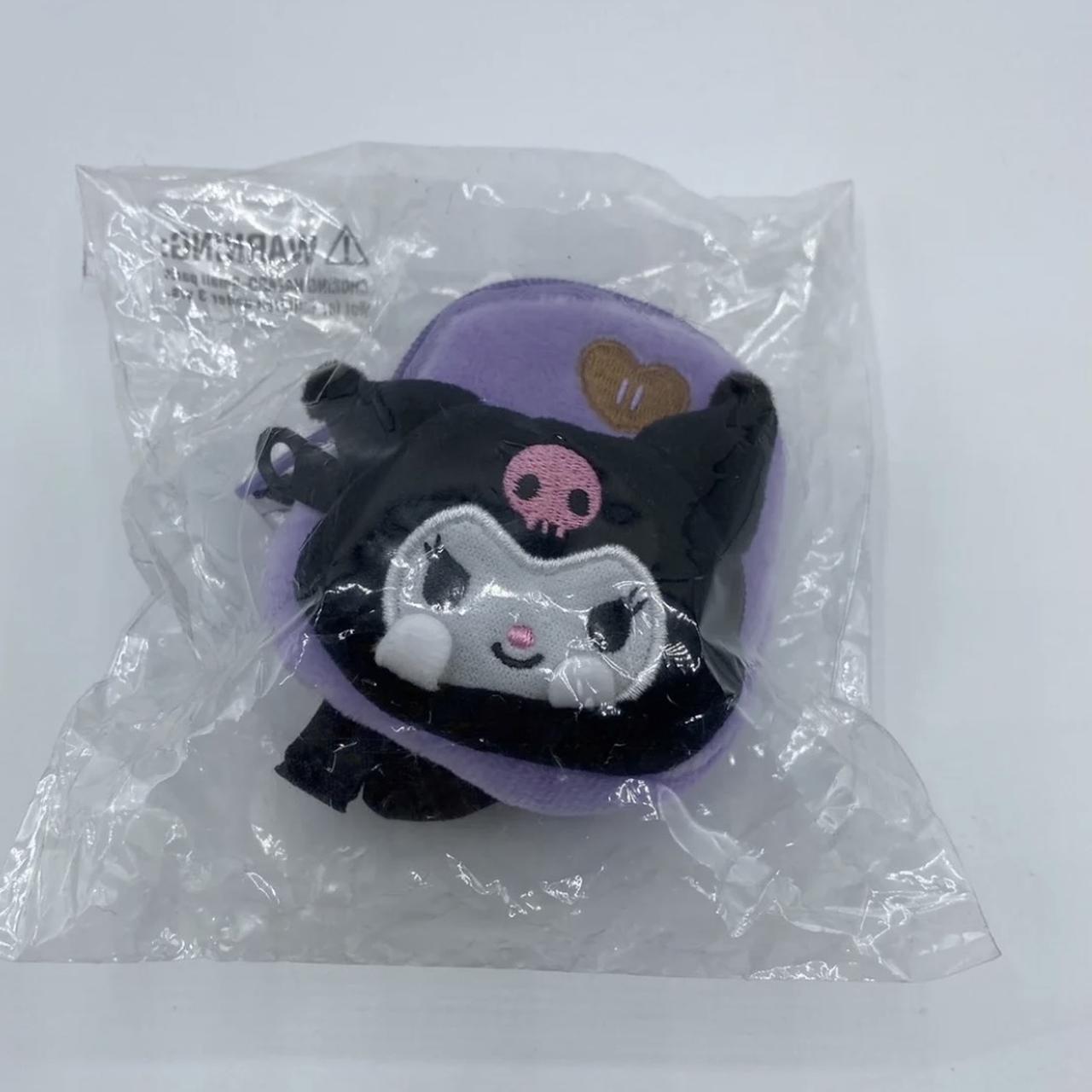 New Sanrio Kuromi Mascot Keychain Mini Backpack - Depop