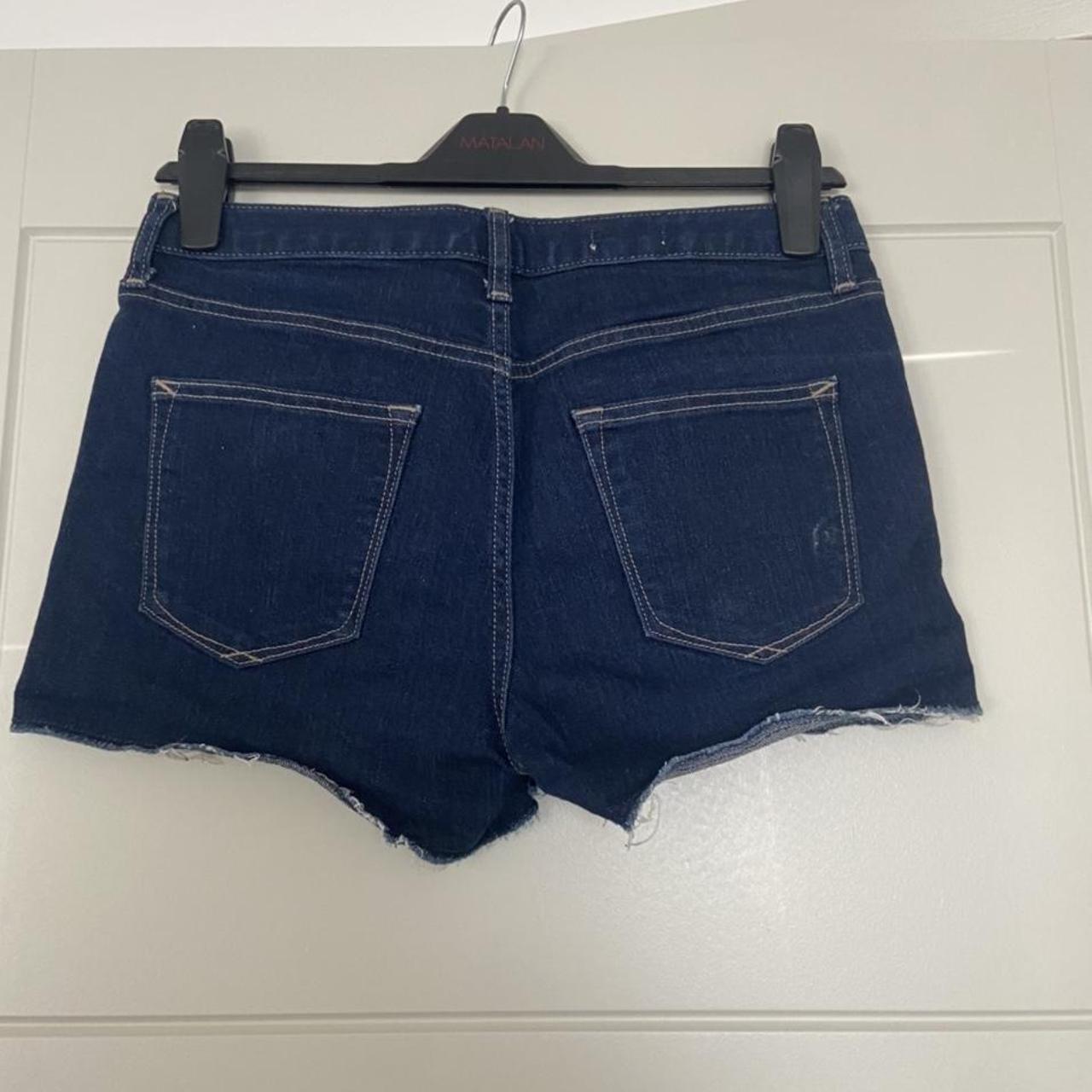 Slim denim shorts from Gap. Size 28r. From a smoke... - Depop