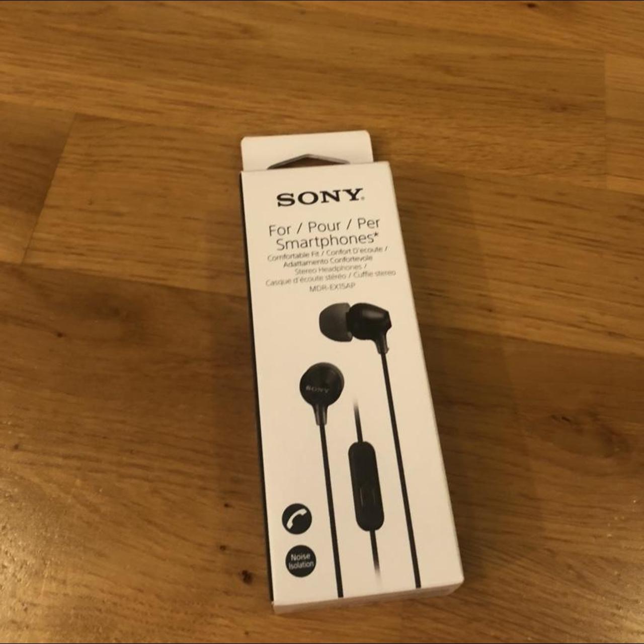 Sony earphones. Recently brought but unopened.... - Depop