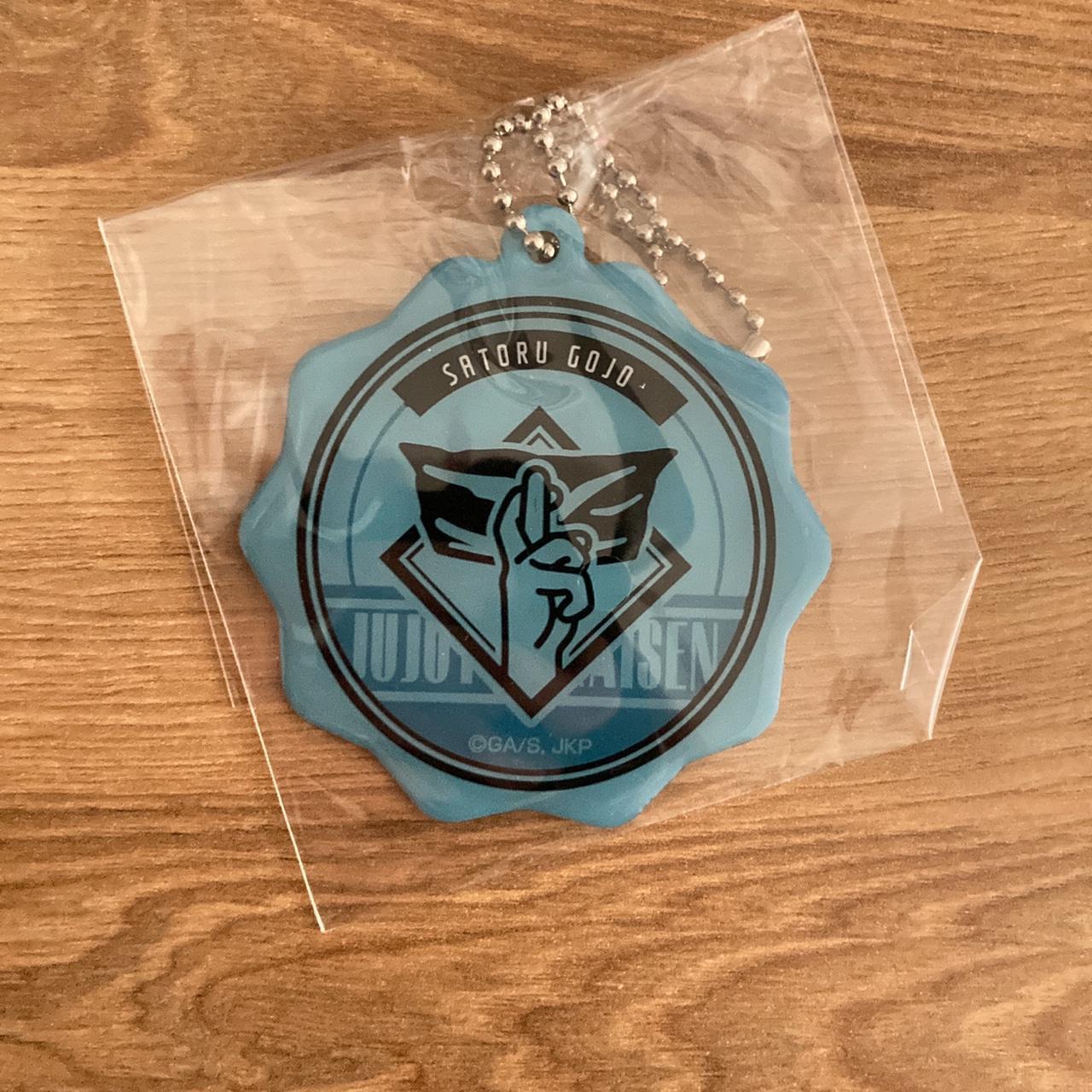 Gojo metalic keychain JJK / Jujutsu Kaisen - Depop