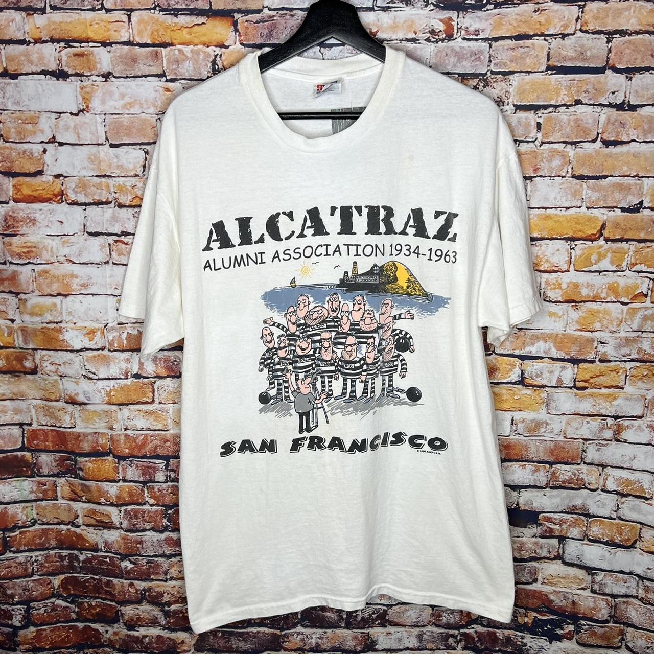 Vintage Alcatraz 1996 San Francisco T Shirt... - Depop