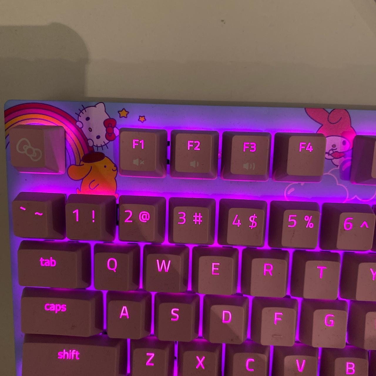 razer x sanrio keyboard i dont have the box anymore... - Depop
