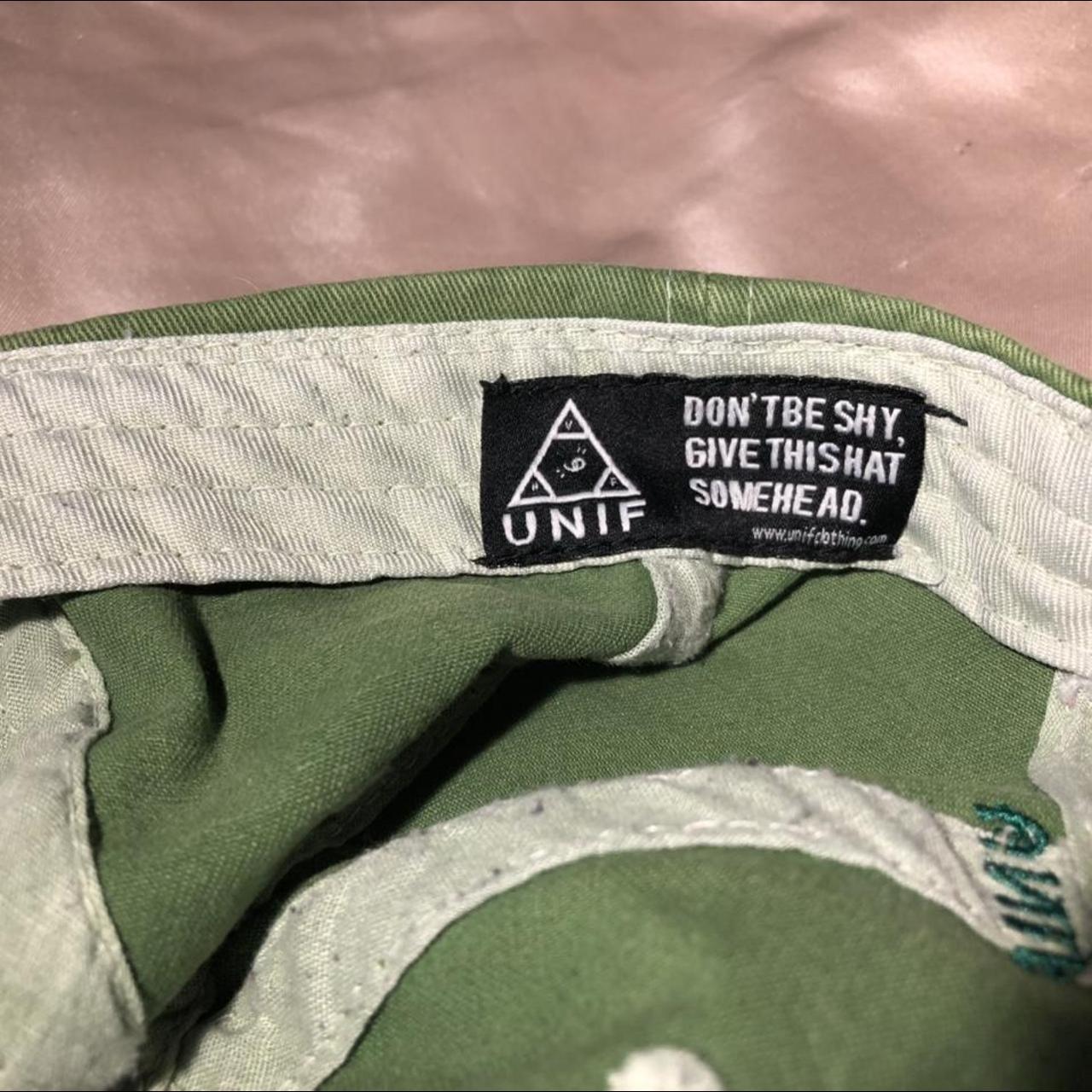 UNIF Men's Green Hat | Depop