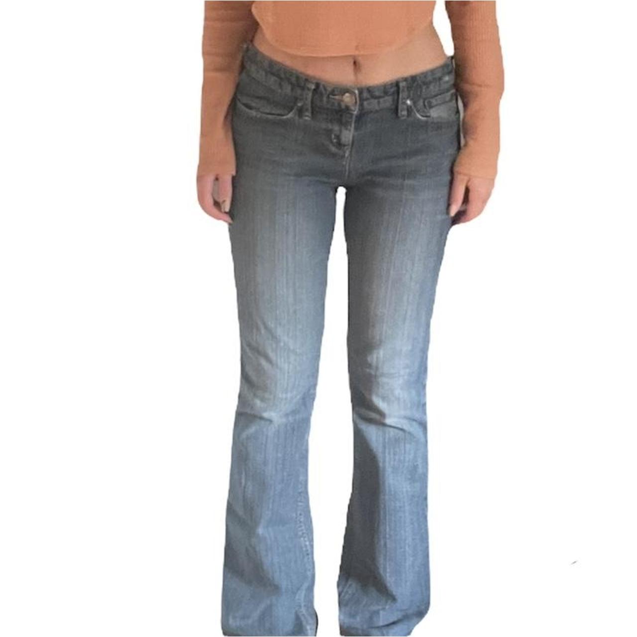 American Rag Cie Women's Navy and Blue Jeans | Depop