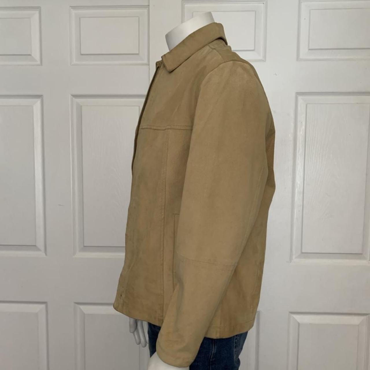 Cute 2000’s suede jacket Ted Mosby vibes Very worn,... - Depop