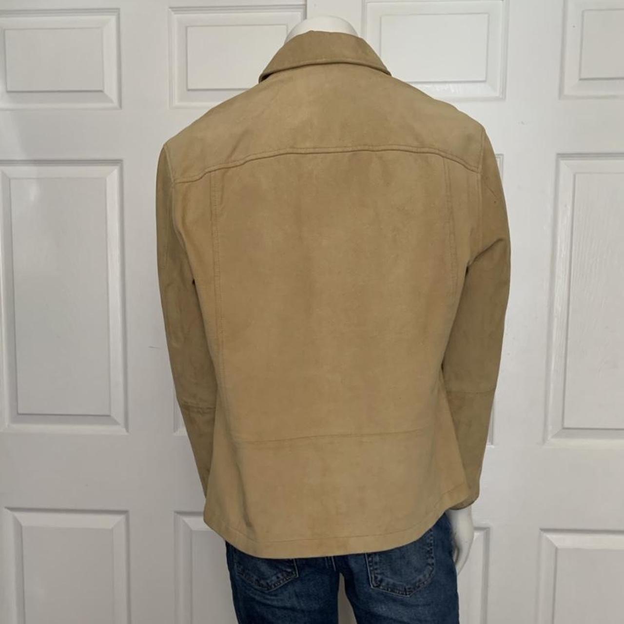 Cute 2000’s suede jacket Ted Mosby vibes Very worn,... - Depop