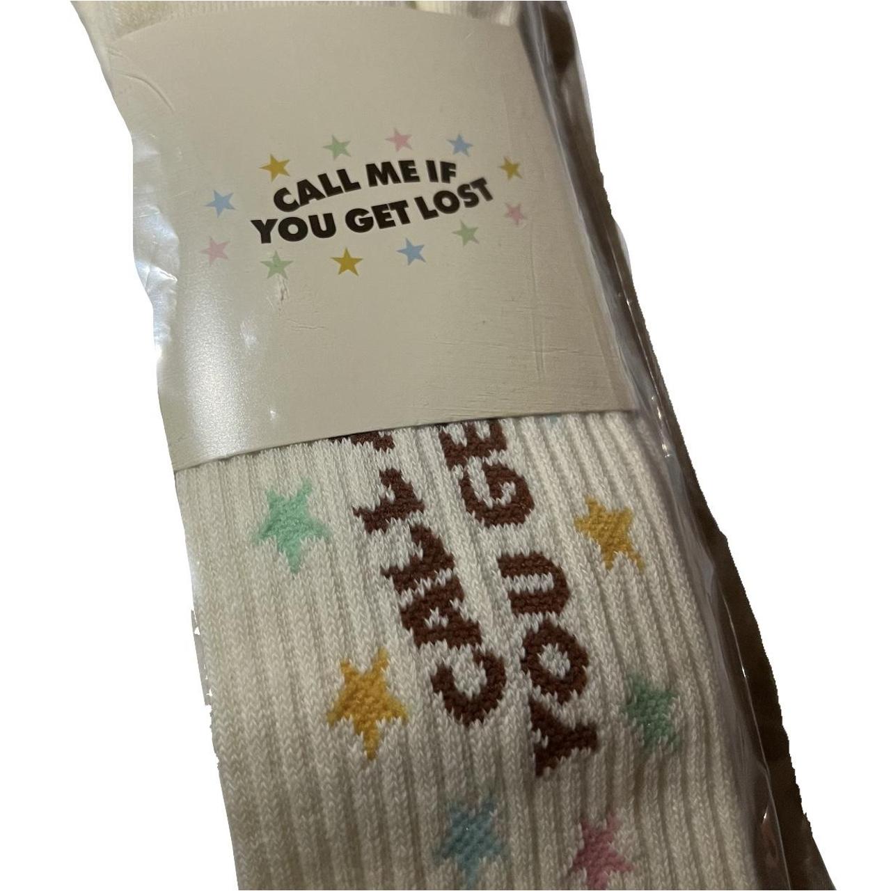 Men's Cream Socks | Depop