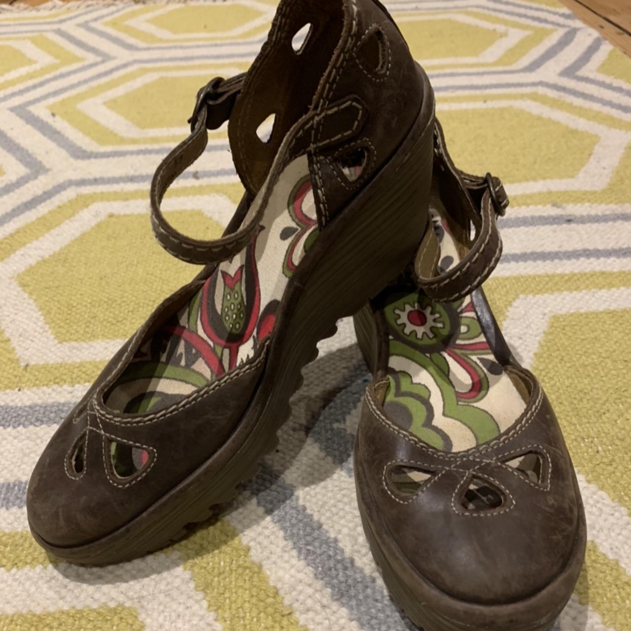 Fly London, Y2K wedges, super cute and in great... - Depop