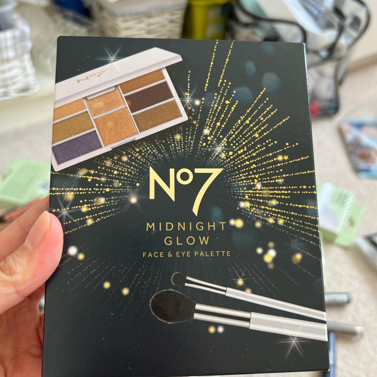 (Brand New) No.7 Midnight Glow Face and Eye Palette... - Depop