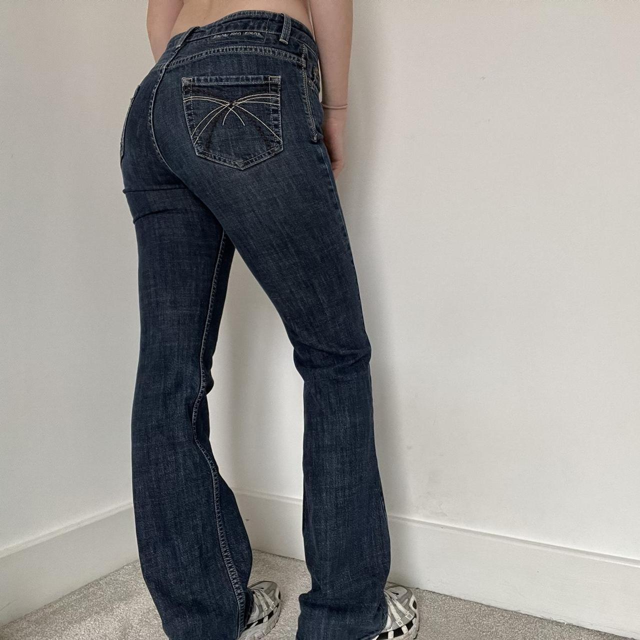 Rocha John Rocha flared jeans Size 8 (shown on a... - Depop