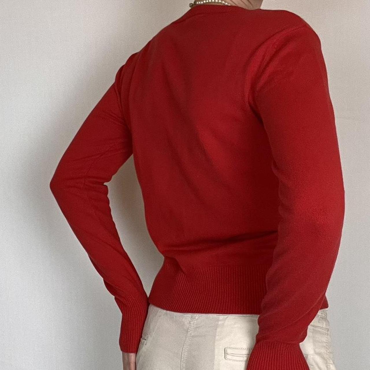 Preppy Red Sweater 🌹 Super soft and comfy,... - Depop