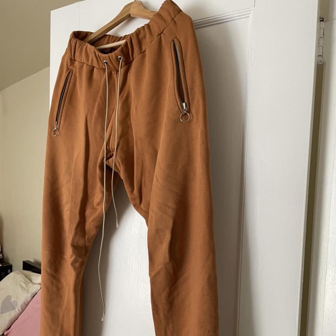 Mr Completely orange jogger sweatpants. Size... - Depop