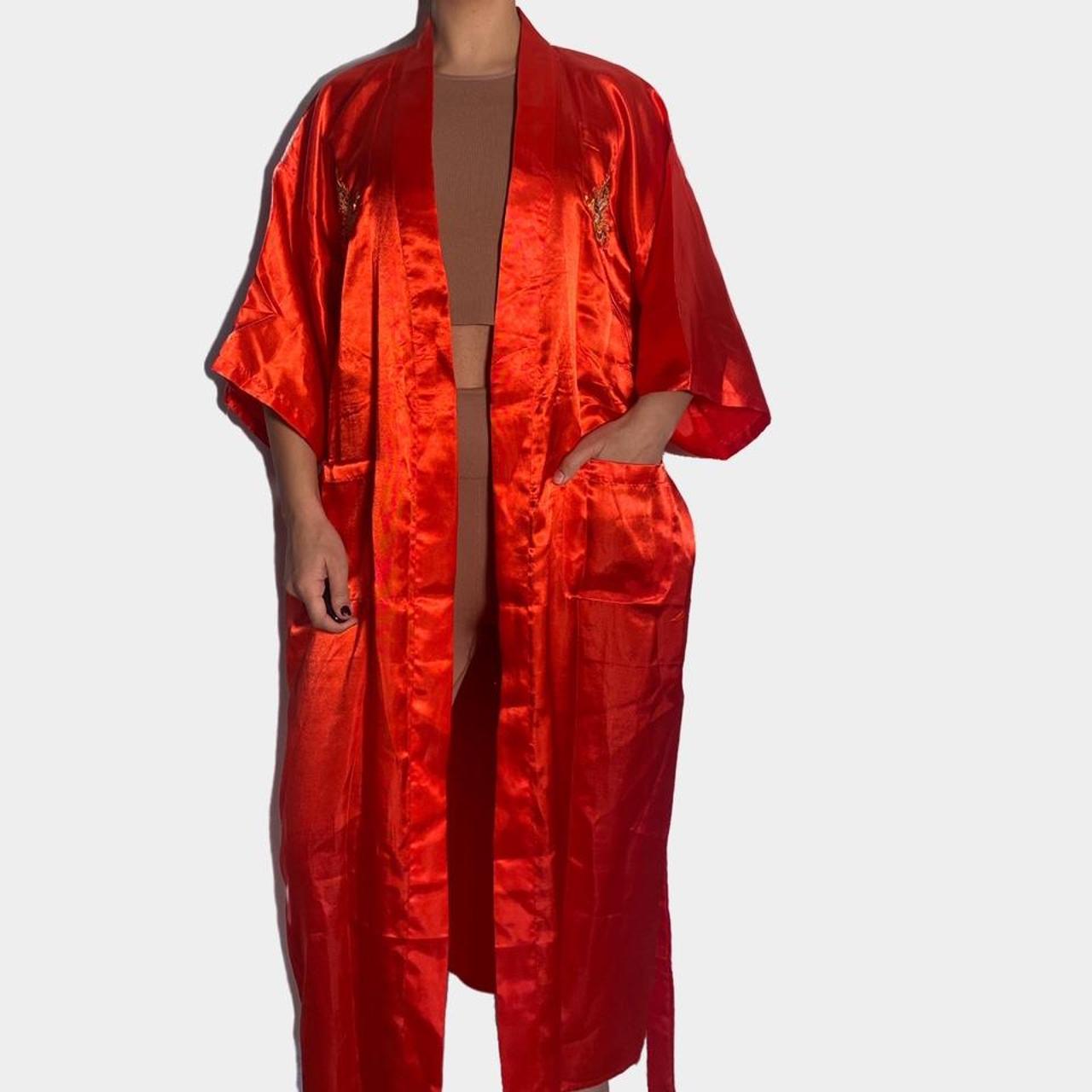 Women's Red Robe | Depop