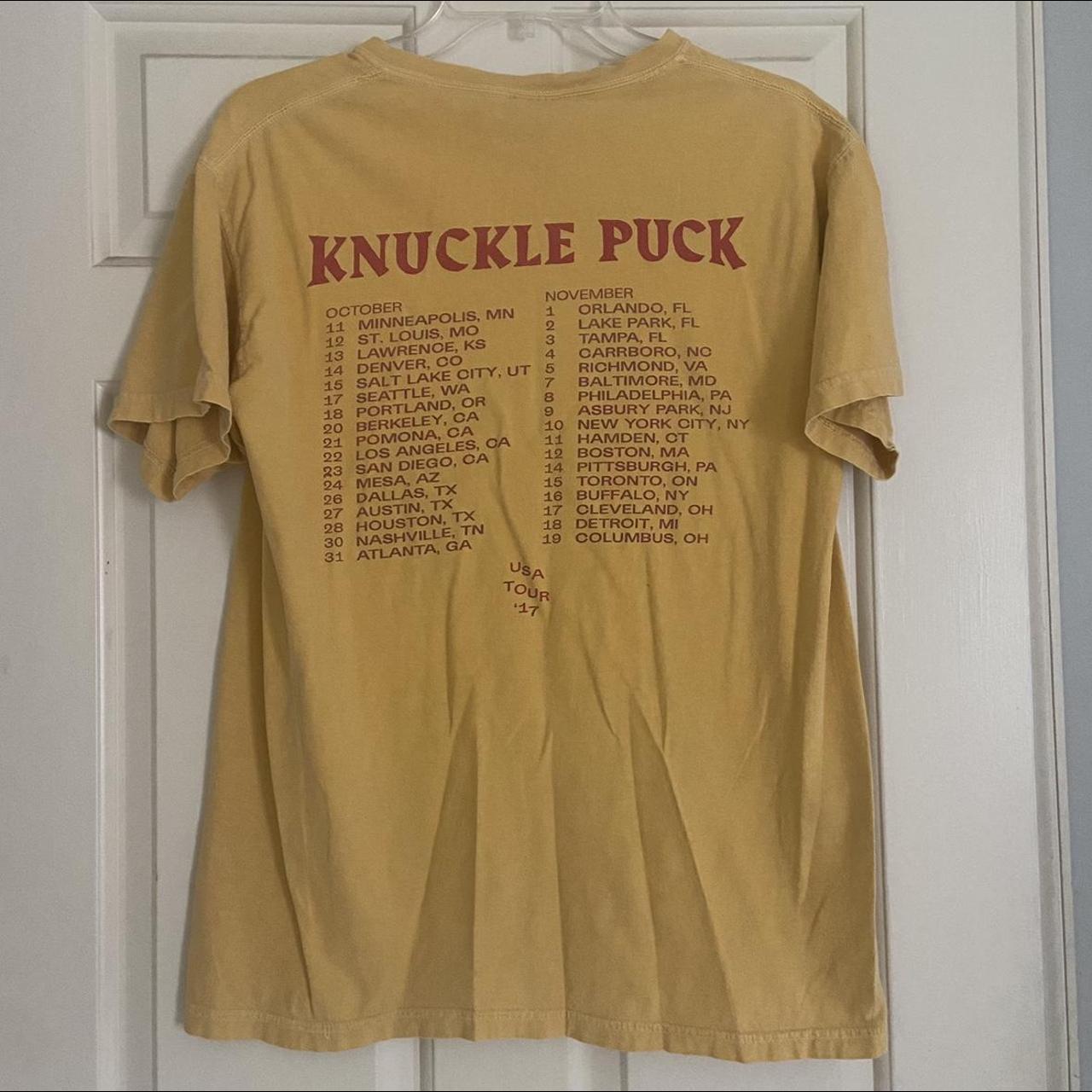 yellow knuckle puck shapeshifter 2017 tour... - Depop