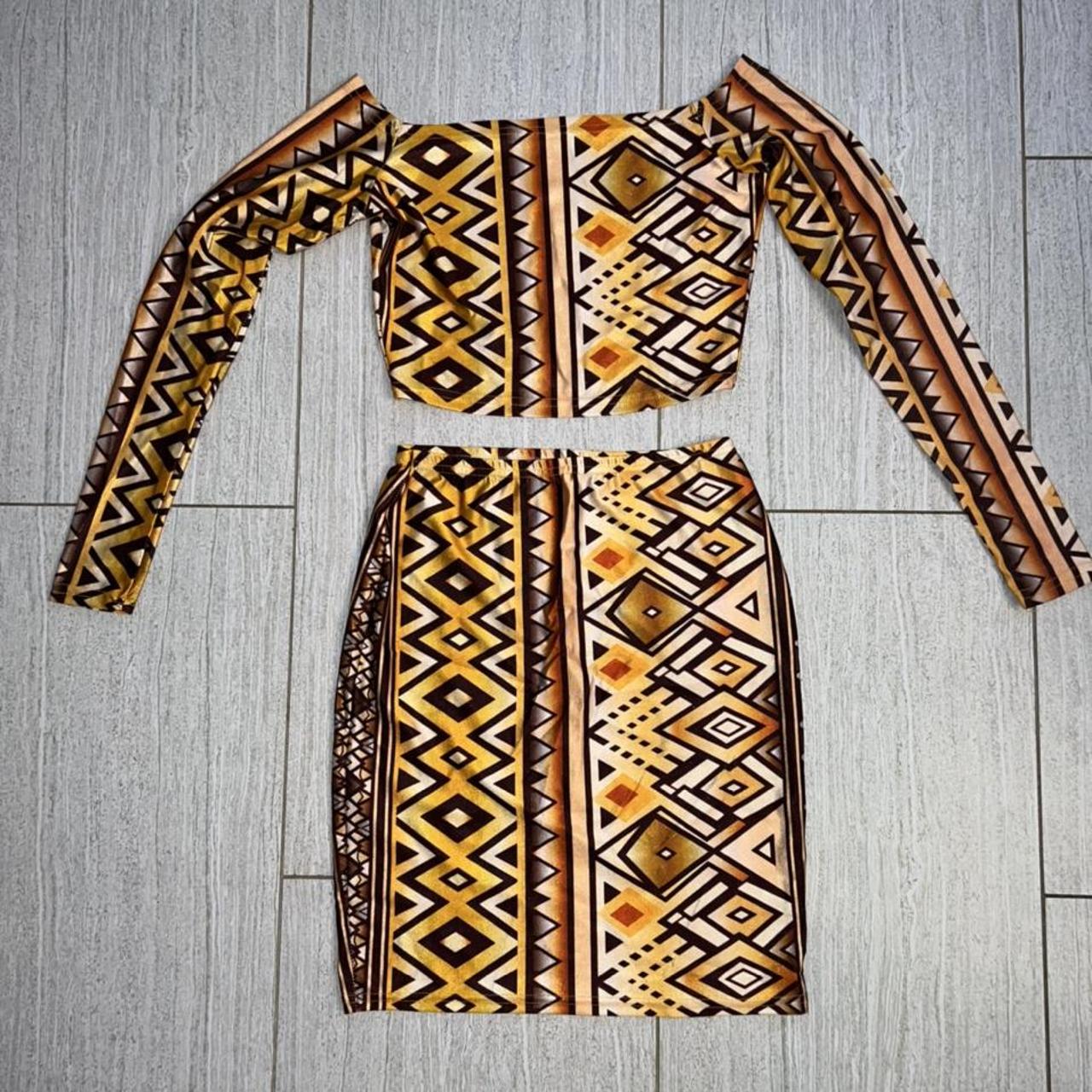 Brand new womens custom made two piece matching set... - Depop